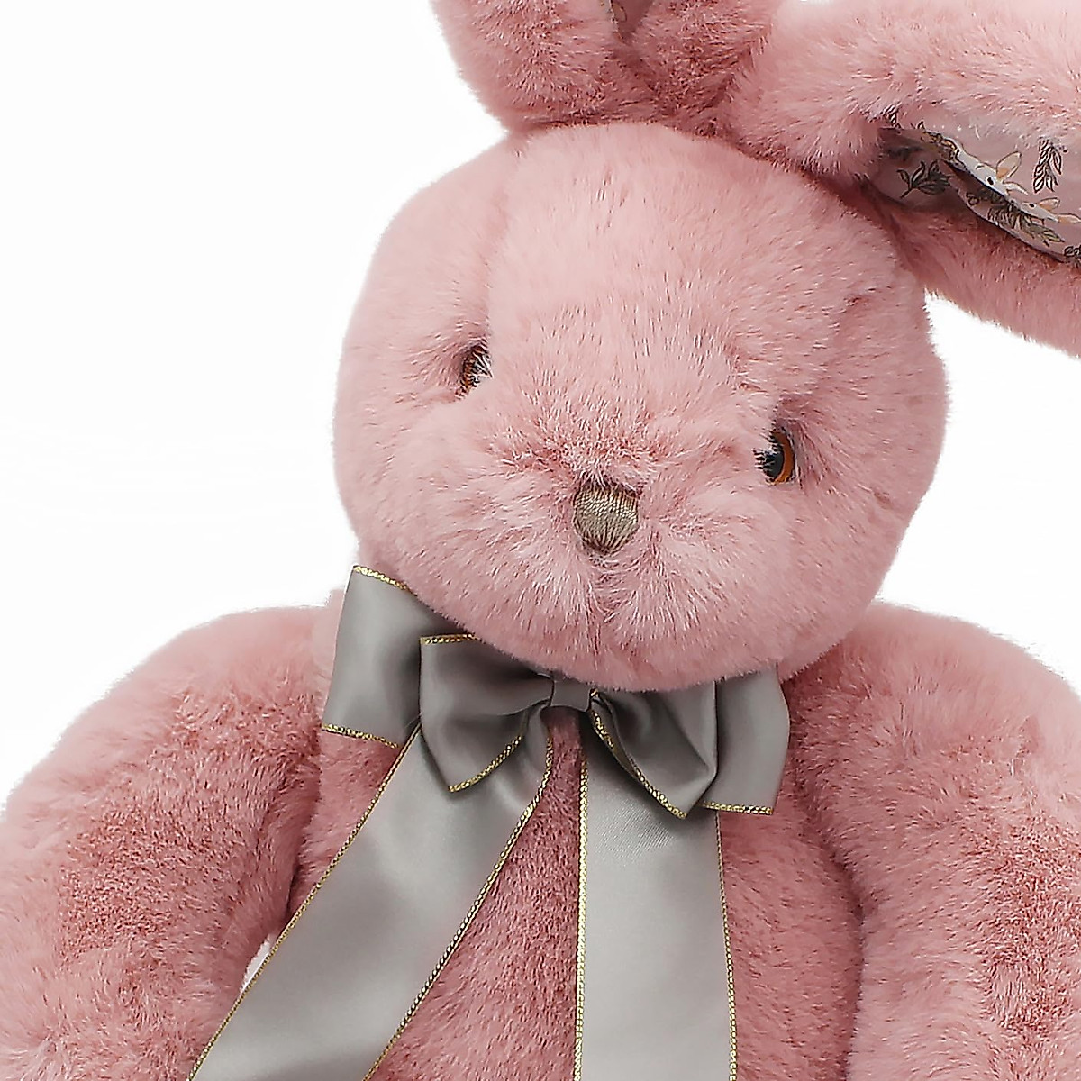 oitscute Faux-Fur 24" Cute Stuffed Animals Bunny Plush Toy for Girl,Baby,Kid (Pink)
