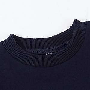 Akyzic Boys Space Galaxy Sweatshirts Cool Planet Fleece Sweater Toddler Pullover Tops Long Sleeve Crewneck Kids Solar System Shirt 6t / 130