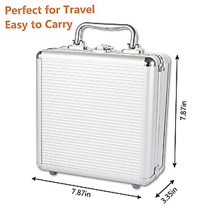 NOLIE Mexican Train Dominoes Game, Double 12 Dominoes Set, Colored Number Dominoes with Aluminum Case