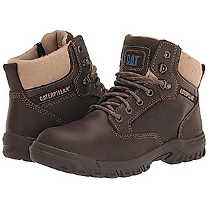 Cat Footwear womens Tess Steel Toe Work Boot, Dark Gull Grey, 7.5 US