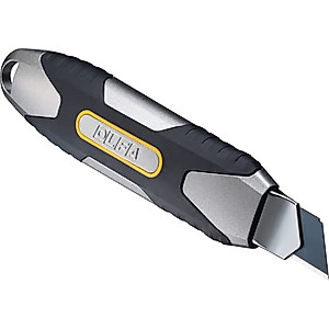 OLFA 18mm Heavy-Duty Utility Knife (MXP-AL) - Multi-Purpose No-Slip Grip Precision Knife w/All Aluminum Handle & Snap-Off Blade, Replacement Blades: Any OLFA 18mm Blade