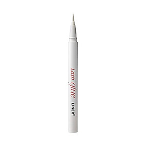 KISS Lash Glueliner, Eyeliner Lash Glue, 2-in-1 Felt-Tip Eyeliner and Lash Adhesive, Includes 1 Glue Liner, Long Lasting Wear, Can Be Used with Strip Lashes and Lash Clusters