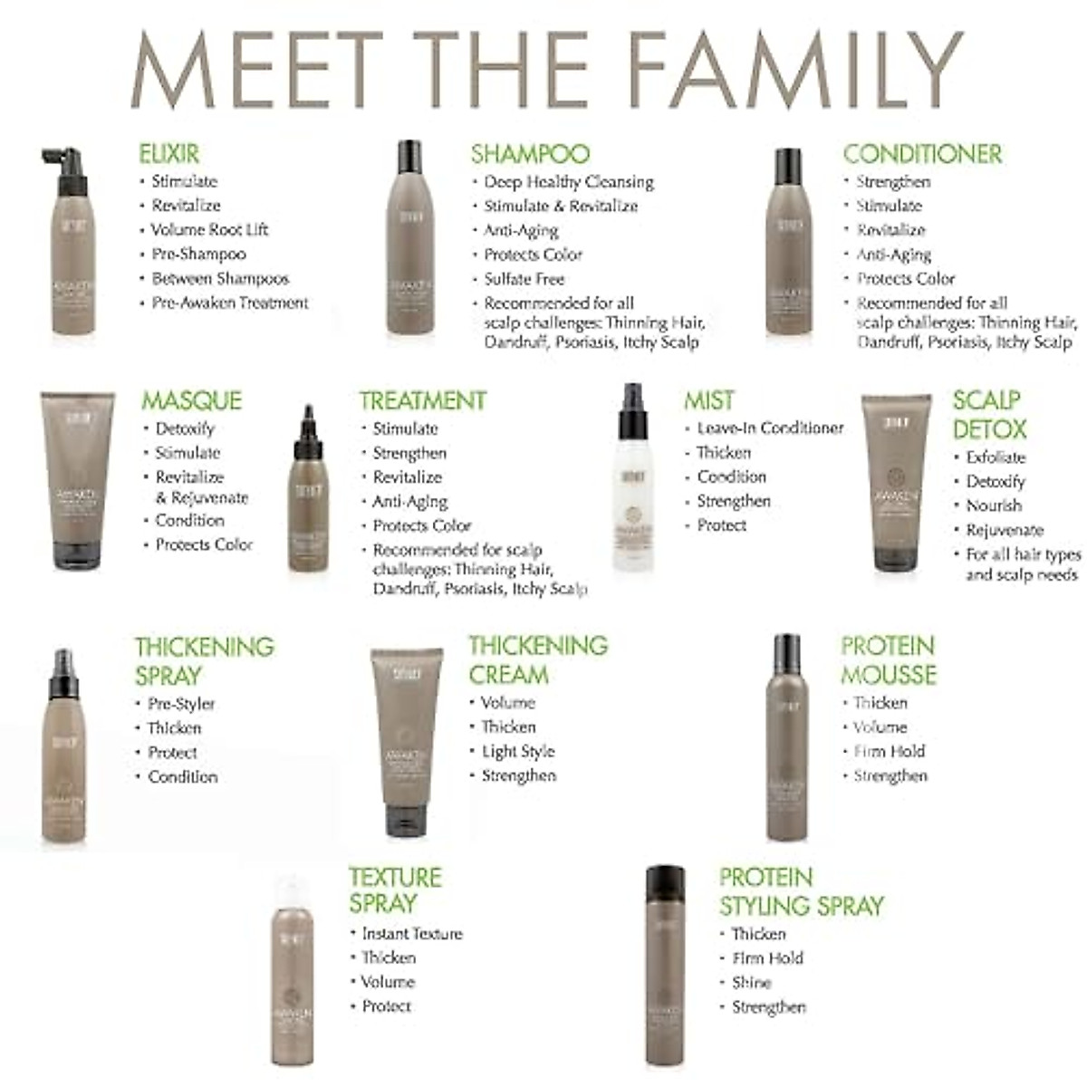 Surface Hair Awaken Therapeutic Shampoo, 10 Fl. Oz (Pack of 1)