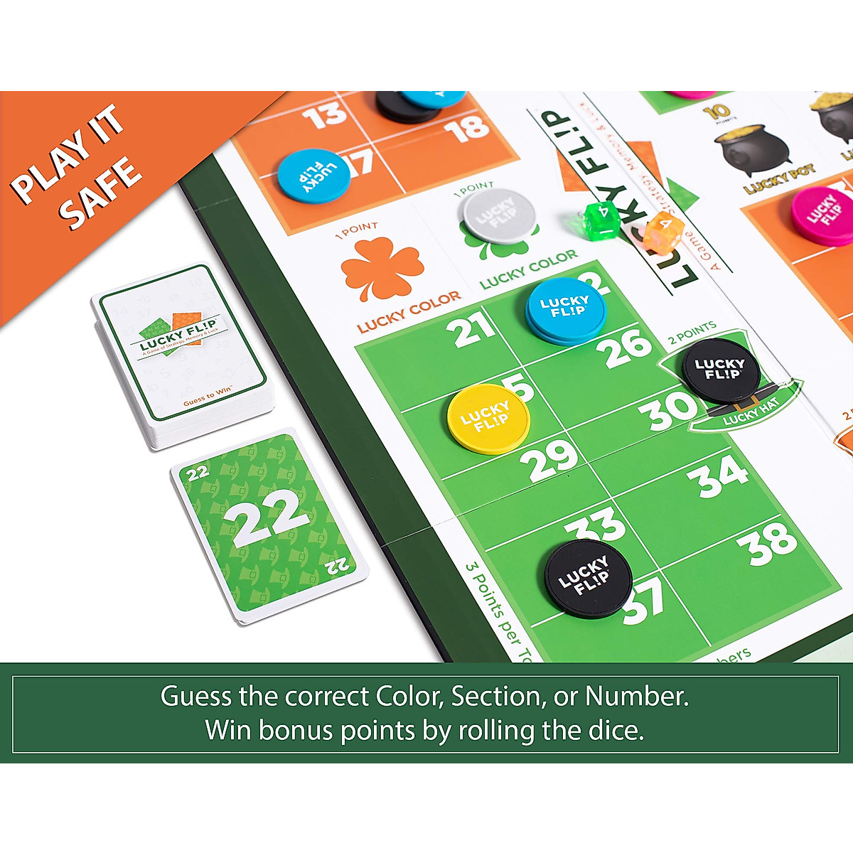 Lucky Flip - Guess The Card To Win | Play It Safe or Go Hard | Fun Game For Adults & Family