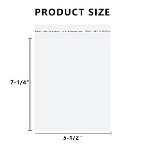 AIRSUNNY Clear, Resealable Cellophane Bags - 5-1/2" x 7-1/4" - Pack of 200 - Perfect for Storing Treats, Candles and Soap - Great for Small Businesses and Bakeries