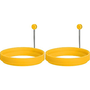 Trudeau, Standard, Yellow Maison Set of 2 Egg Rings (0537083)