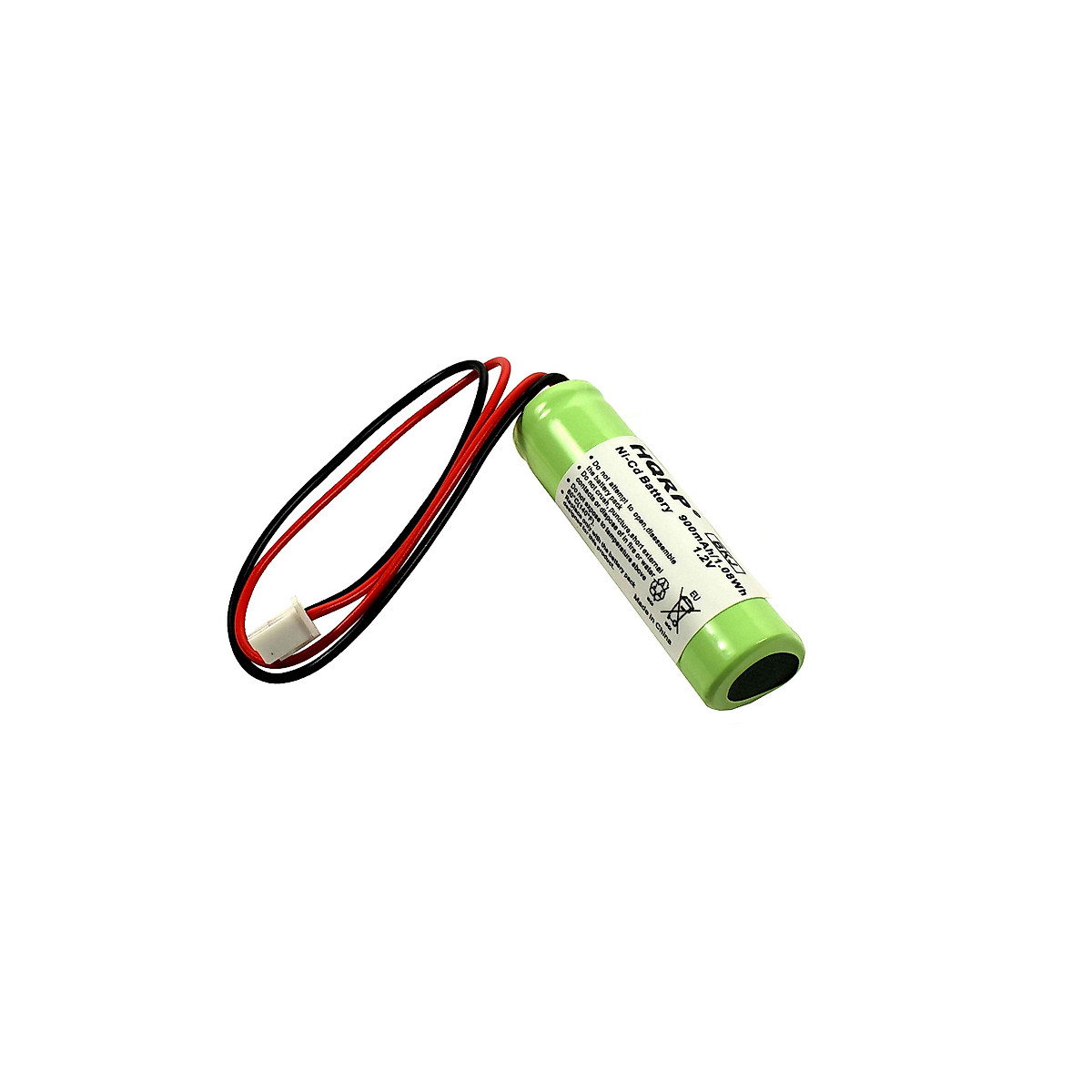 HQRP Emergency Exit Light Battery Compatible with Unitech AA900mAh, OSA268 OSI OSA-268, MINBO AA-1000, Lithonia EXR LED EL M6 KR-AA900MAH KRAA900MAH ELB CS01 Lithonia ELBCS01 CUSTOM-332 BST DAA900BT