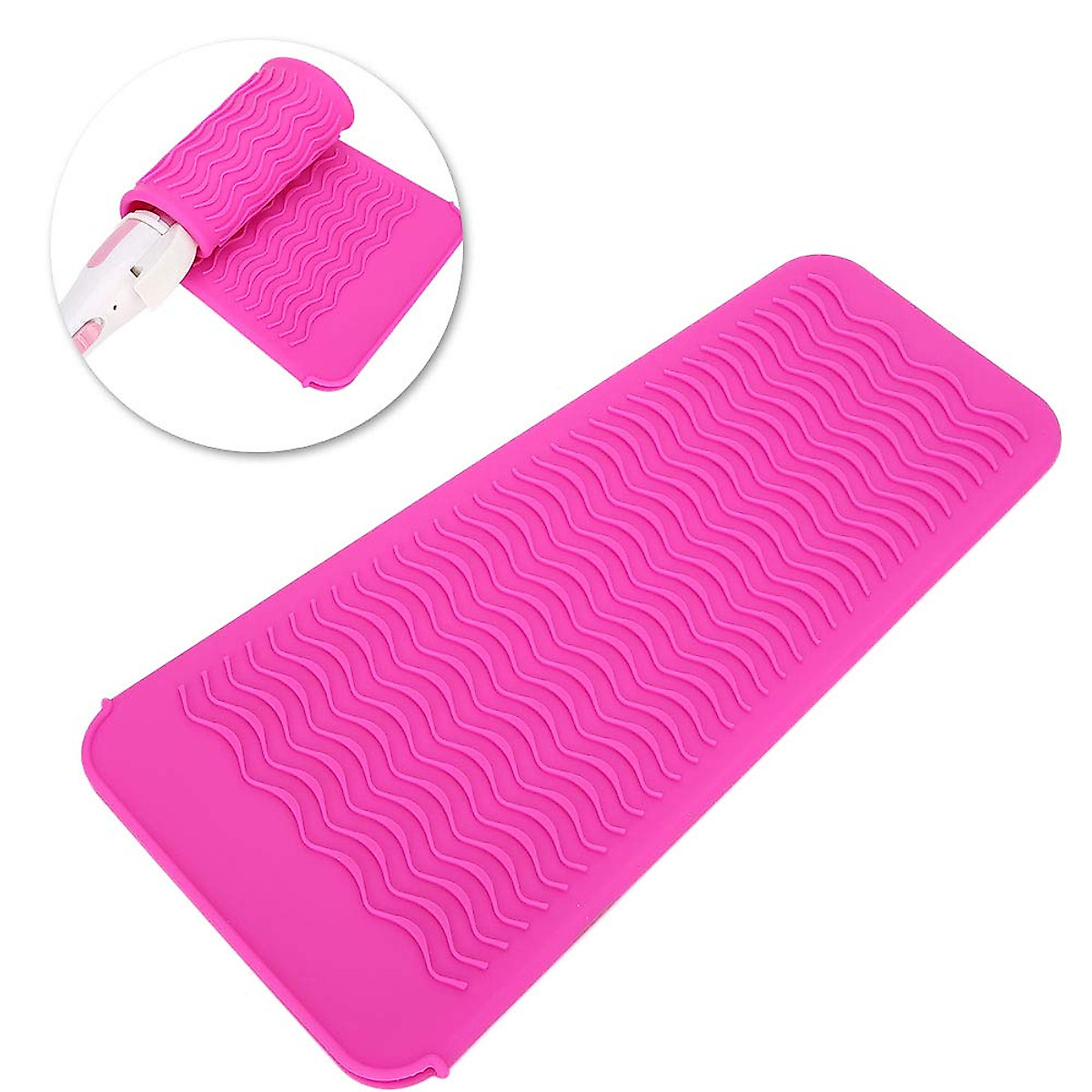 Silicone Hair Straightener Heat Resistant Cover Hair Hair Curler Heat For Hair Straightener Hair Curler Hair Perms, Relaxers & Texturizers Hair Curler