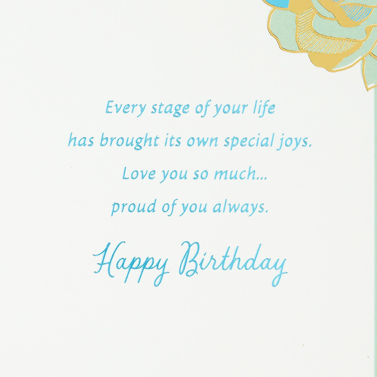 Hallmark Birthday Card for Daughter (Flowers)