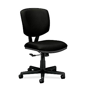 HON Volt Armless Task Chair, Black