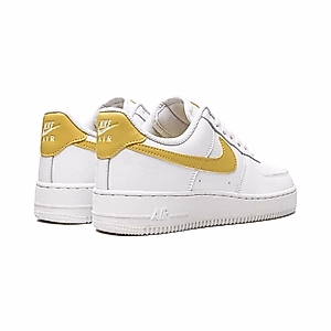 Nike Womens WMNS Air Force 1 Low 315115 170 White/Saturn Gold - Size 9W