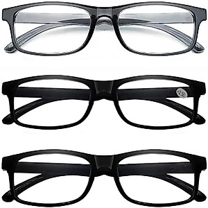 Voitead HD reading glasses men anti-blue light anti-fatigue fashion middle-aged and elderly glasses 1.5