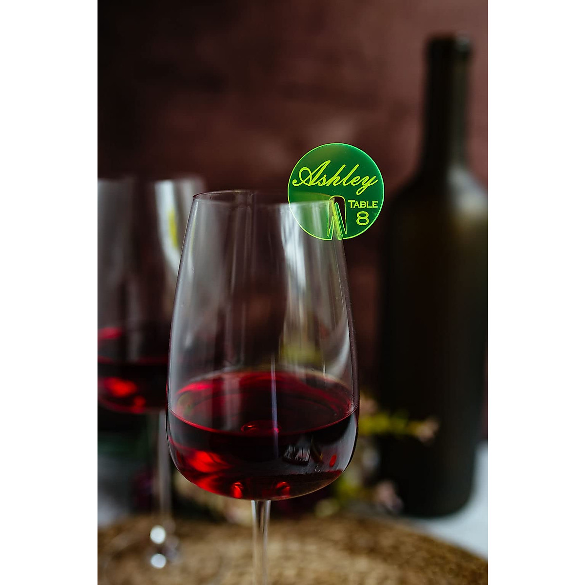 Custom Personalized Drink Charm, Wedding Glass Charms, Cocktail Names, Champagne Tags, Place Setting Wall, Seating Chart, Wine Charms