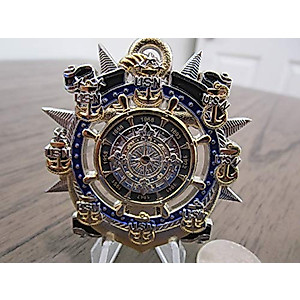 United States Navy Chiefs Mess * Goat Locker Compass Navy Chief CPO Challenge Coin