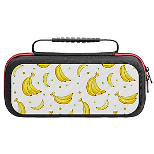 Sweet Banana Fruit Carrying Case For Nintendo Switch Protective Portable Hard Shell Pouch Travel Game Bag