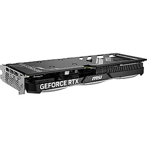 MSI Gaming GeForce RTX 4060 Ti 16GB GDRR6 Extreme Clock: 2625 MHz 128-Bit HDMI/DP Nvlink TORX Fan 4.0 Ada Lovelace Architecture Graphics Card (RTX 4060 Ti Ventus 3X 16G OC)