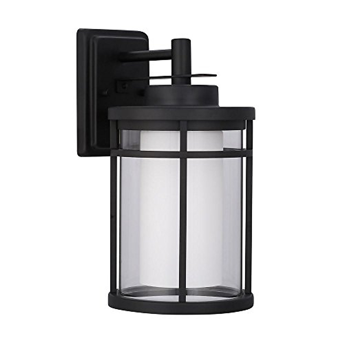 Home Decorators Collection, DW7178BK, LED Outdoor Black Medium Wall Light