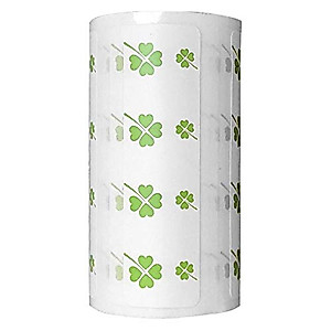 Paperang GZlanu 6 Rolls Thermal Sticker Paper Roll Clear Printing for PeriPage A6 Pocket Thermal Printer for PAPERANG P1/P2 Mini Photo Printer (PPSP3R+PPLB3R+1R),57x30mm