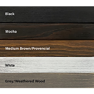 Joel's Antiques - 60 Inch Wooden Floating Shelves for Wall - Made of Natural Wood - Long Heavy Duty Rustic Fireplace Mantel & Book Shelf - Perfect for Living Room - Black 60x8x2 in