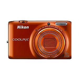 Nikon Digital Camera COOLPIX S6500 OR Orange S6500OR