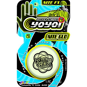 JA-RU Glow in The Dark Yoyo for Kids (1 Unit) | Responsive Yo-Yos for Beginner and Professional Players| Pinata Filler Gifts Ideas for Party Favors | Item # 788-1p