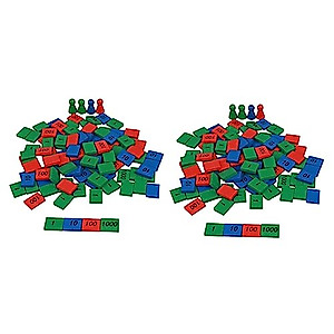 NUOBESTY 2 Sets Home Edition Stamp Game Newborn kidcraft playset for Girls boy boy Mini Teaching aids Wooden