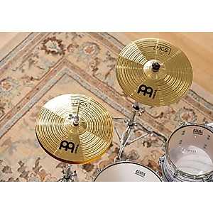 Meinl Percussion HCS 14" Crash Cymbal for Drum Set — Made in Germany — Traditional Medium Brass, 2-Year Warranty, (HCS14C)