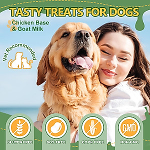 Dog Multivitamin - Multivitamin for Dogs - with MSM & Glucosamine, Omegas 3 & 6, Probiotics for Digestive Health, Joint Support, Skin & Coat, Immune System & Overall Health – 120 Soft Chews