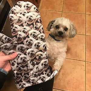 Custom All Over Faces Oven Mitt Custom Photo Mitt Personalized Oven Mitt Photo Gift Fathers Day
