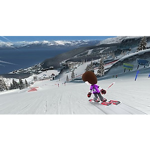 WE SKI & SNOWBOARD WII