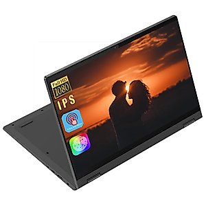 Lenovo Flex 5 14" FHD IPS Touchscreen 2 in 1 Business Laptop, AMD 8-Core Ryzen 7 4700U, 8GB DDR4 3200MHz, 1TB SSD, Fingerprint Reader, Backlit Keyboard, USB-C, HDMI, Webcam, Windows 10, TWE Bundle