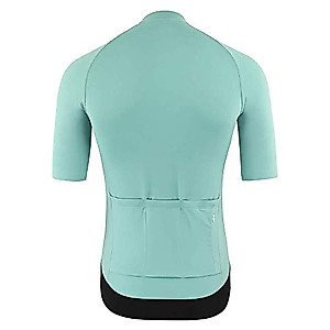 Cycling Jersey Short Sleeve Mountain Bike Quick Dry MTB Bicycle Clothes Shirt Milk Silk Fabric (XX-Large, Green)