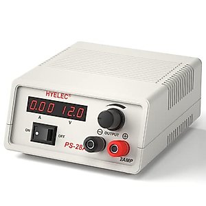 Bulipu Adjustable DC Bench Power Supply Variable Output 12V 9V 7.5V 6V 4.5V 3V
