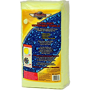 Eurow Microfiber Premium 16in x 16in 350 GSM Cleaning Towels 36-Pack