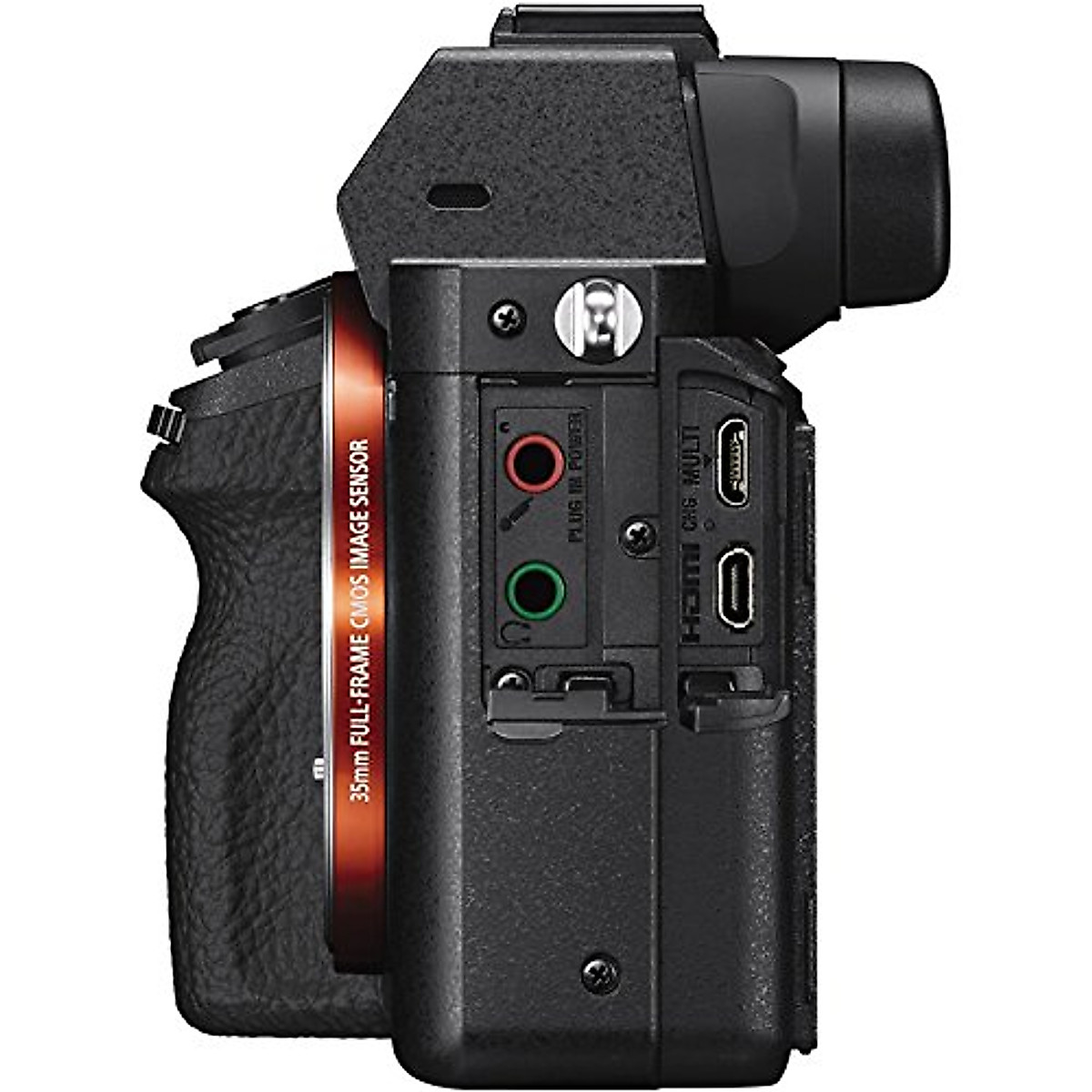 Sony a7 II Full-Frame Alpha Mirrorless Digital Camera 24MP (Black) Body Only a7II ILCE-7M2 with Deco Gear Professional Photo Video Camera and Lens Case 2X Extra Battery Power Editing Bundle