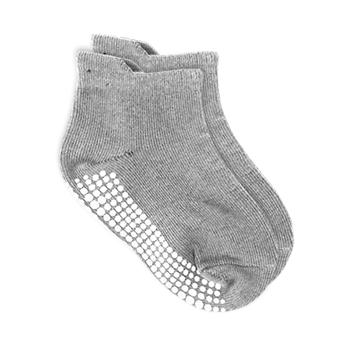 Tenpluszero 16 Pairs Non Skid Toddler Socks Anti Slip Baby Ankle Socks with Grips for Toddler Baby Boys Girls (16Pairs - Mixed Color A, 12-36 Months)