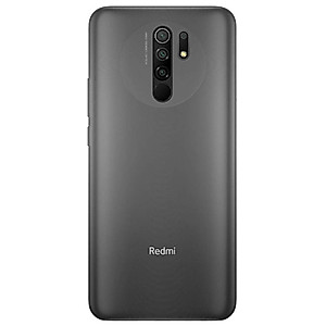 Xiaomi Redmi 9 (64GB, 4GB) 6.53", 5020 mAh Battery, Dual SIM GSM Unlocked Global 4G LTE (T-Mobile, AT&T, Straight Talk) International Model (Carbon Grey)