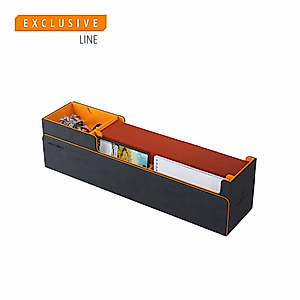 GameGenic Cards Lair 400+ Convertible Deck Box | Double-Sleeved Card Storage | Premium Card Game Protector | Nexofyber Surface | Holds up to 400 Cards | Blue Color | Made