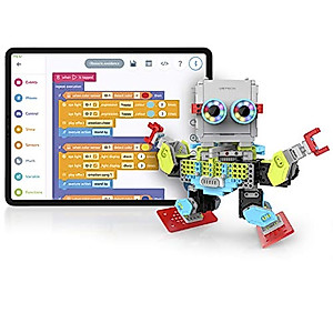 JIMU ROBOT UBTECH MeeBot 2.0 App-Enabled Building and Coding STEM Robot Kit (390 pcs)