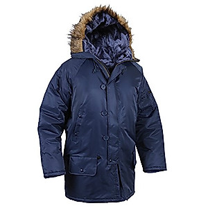 Rothco N-3B Parka-Navy Blue, X-Large