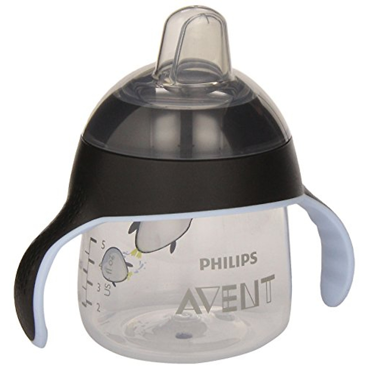 Avent Premium Spout Penguin Cup, 7 Ounce Single Mixed