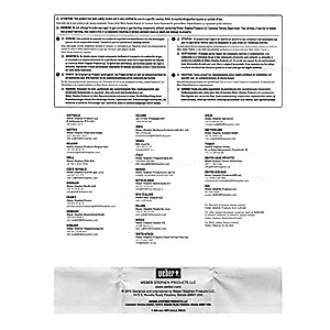 Weber 66220 Igniter Switch for Genesis II and Spirit II Models (2017 and Newer).