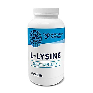 Vimergy L-Lysine 500MG Capsules, 270 Servings – Essential Amino Acid – Supports Immune System, Healthy Skin, Muscles, Bone & Tissue – Vegetarian, Non-GMO, No Gluten, Kosher (270 count)