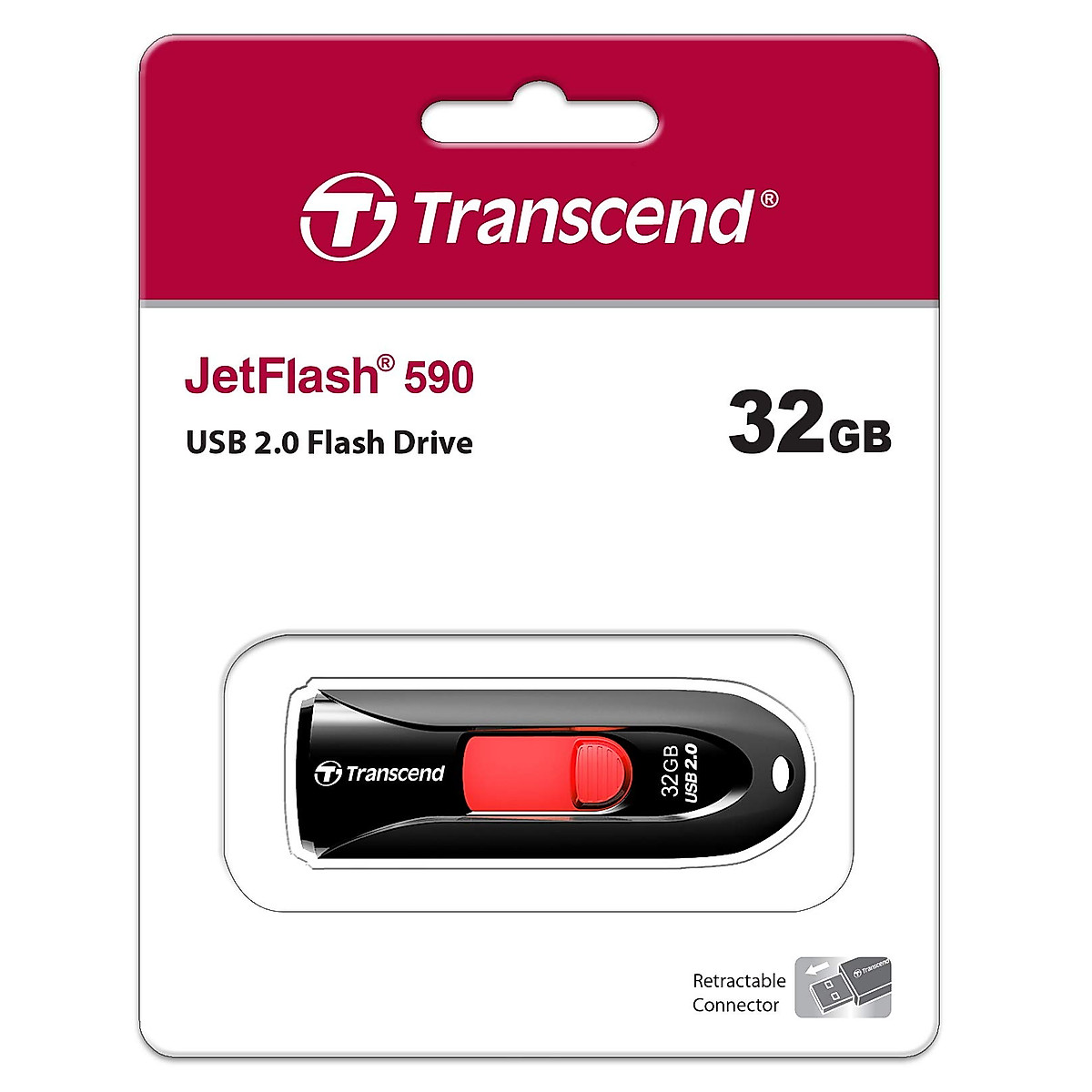 Transcend JetFlash 590K 32GB USB 2.0 Flash Drive
