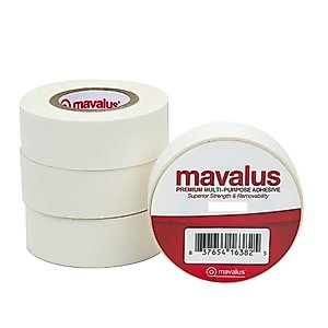 Mavalus Tape 3/4" Wide X 324" 4 Pack - White