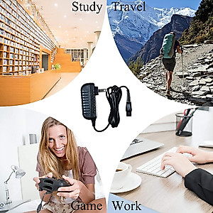 Digipartspower AC Adapter Charger for Philips Norelco Cool Skin 6701X 6825XL 6826XL 6828XL PSU