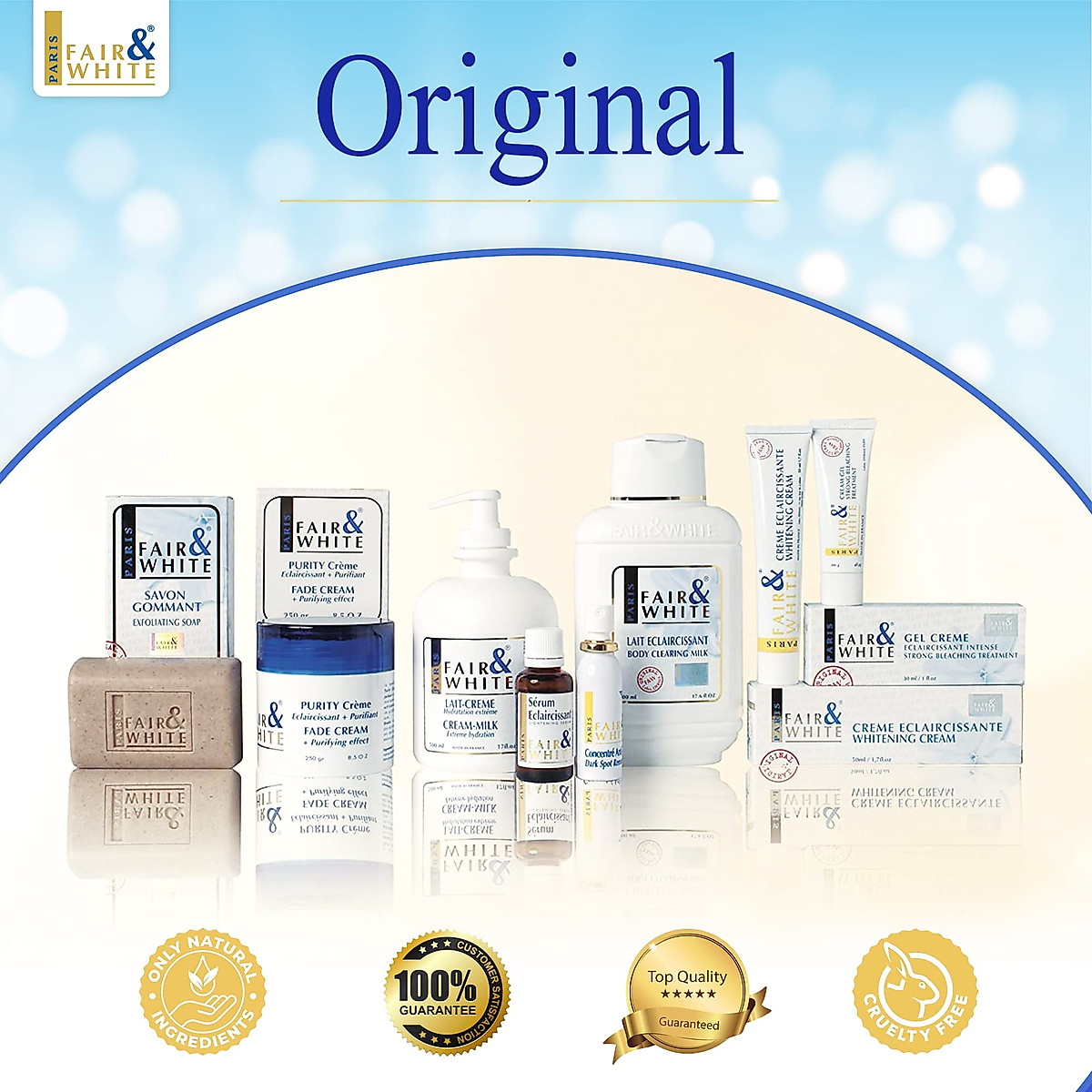 F&W Original Skin Brightening Cream by Fair and White - 1.7 Fl oz / 50g