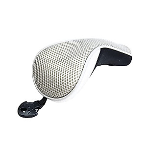 Sword &Shield sports Golf Hybrid Club Head Covers Set of 4 with Interchangeable No. Tag UT Cover (Grey)