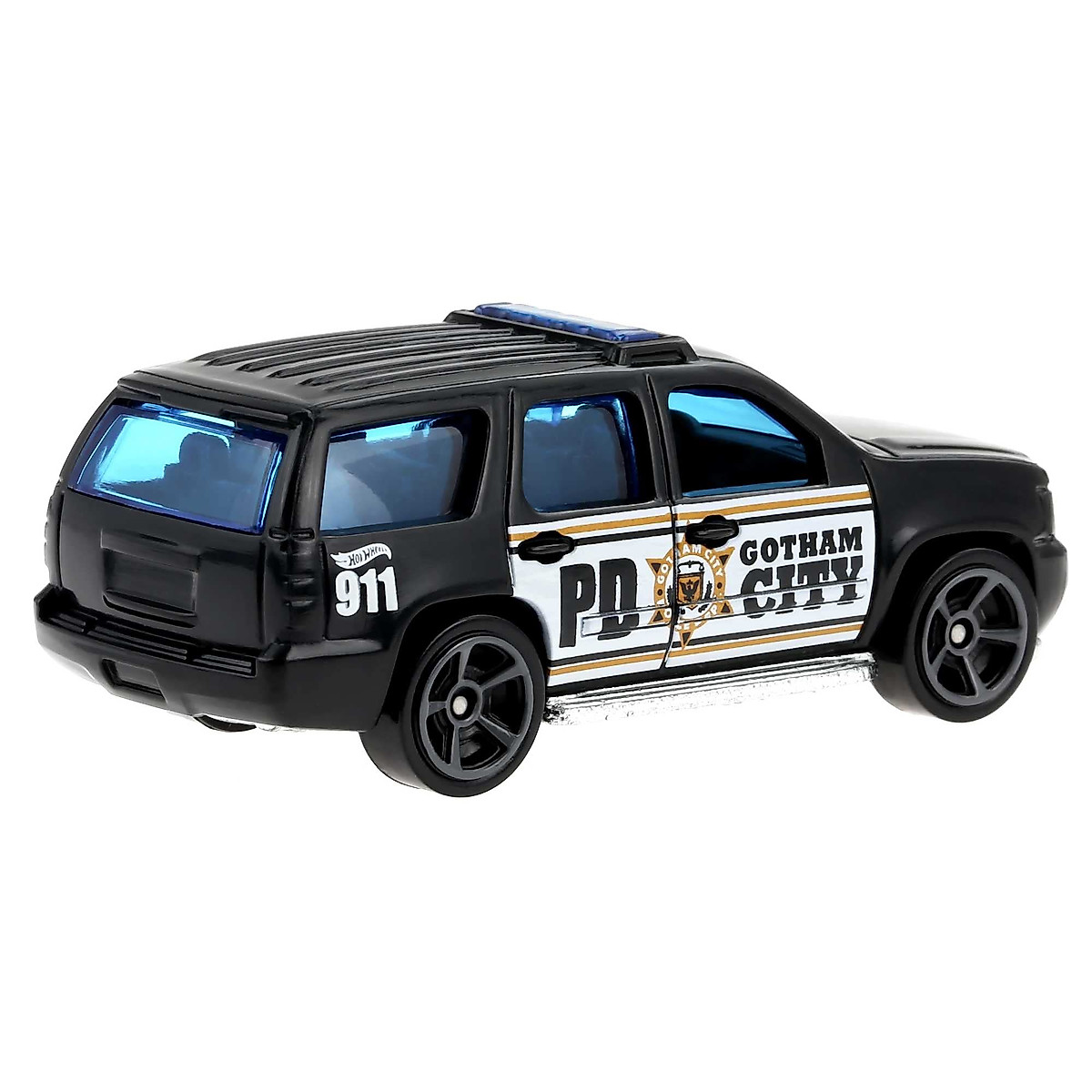 Hot Wheels DC Comics Batman Gotham City PD '07 Chevy Tahoe 1/5