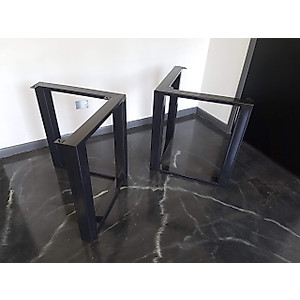 Metal Table Legs, HD Triangular Style - Any Size and Color